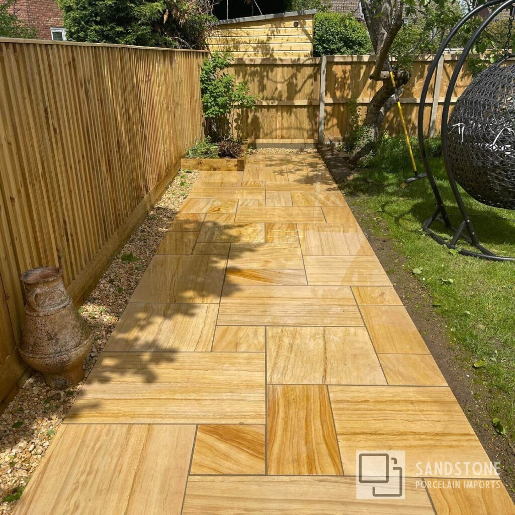 Teakwood Sandstone | Natural Sandstone Paving
