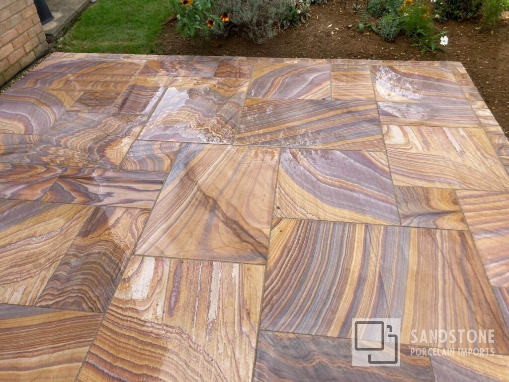 Rainbow Indian Sandstone | Rainbow Sandstone Paving